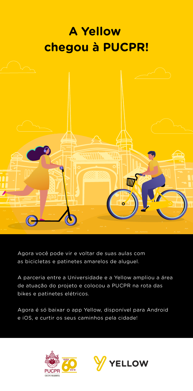 Tem novidade quentinha (e amarelinha) aqui na PUC! - PUCPR