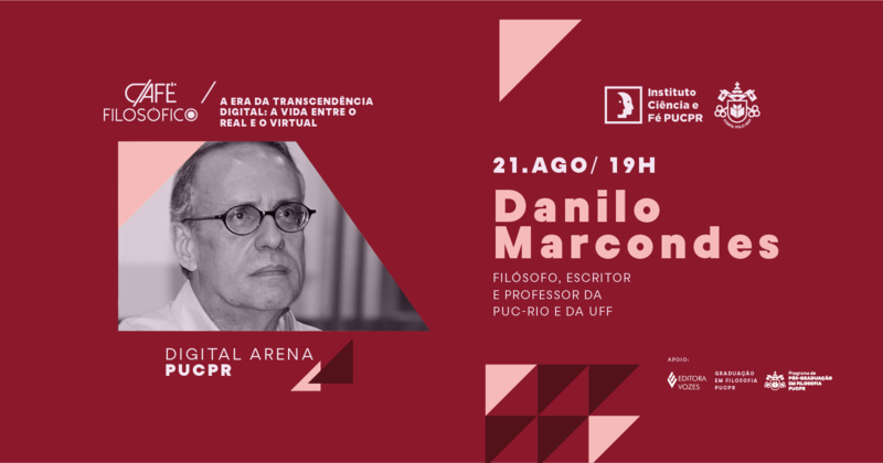 Danilo Marcondes participa do Café Filosófico PUCPR - PUCPR