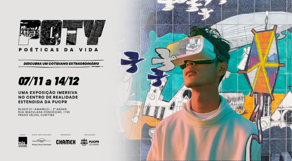 PUCPR celebra centenário de Poty Lazzarotto com exposição imersiva - PUCPR